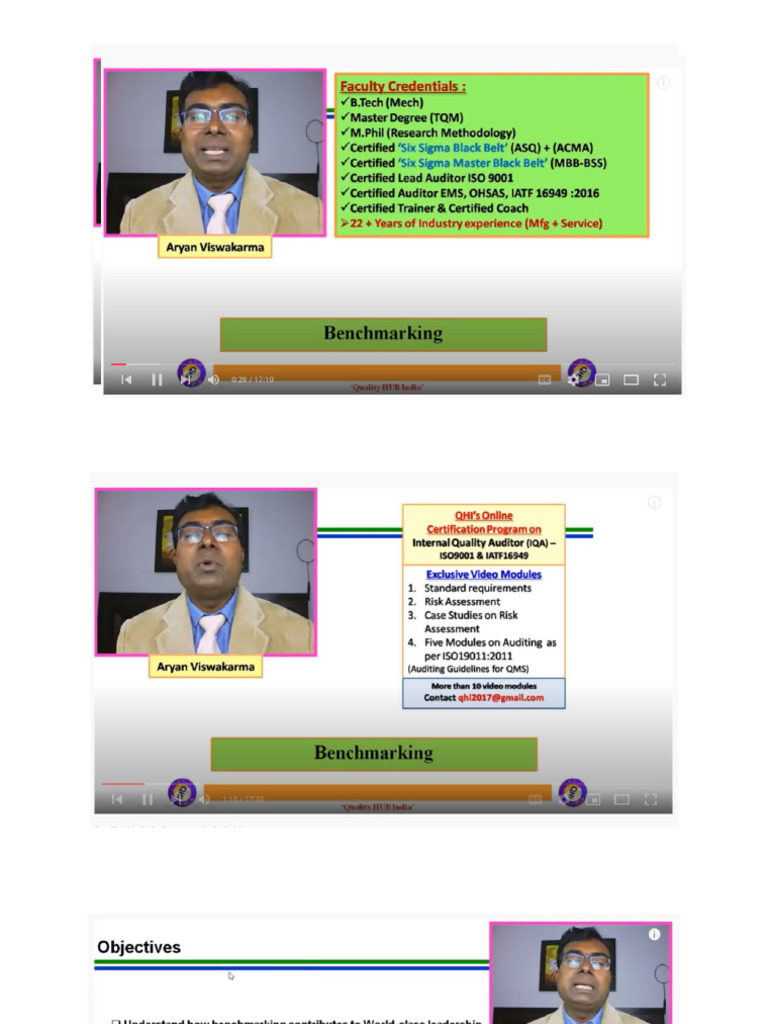 Benchmarking Process | PDF