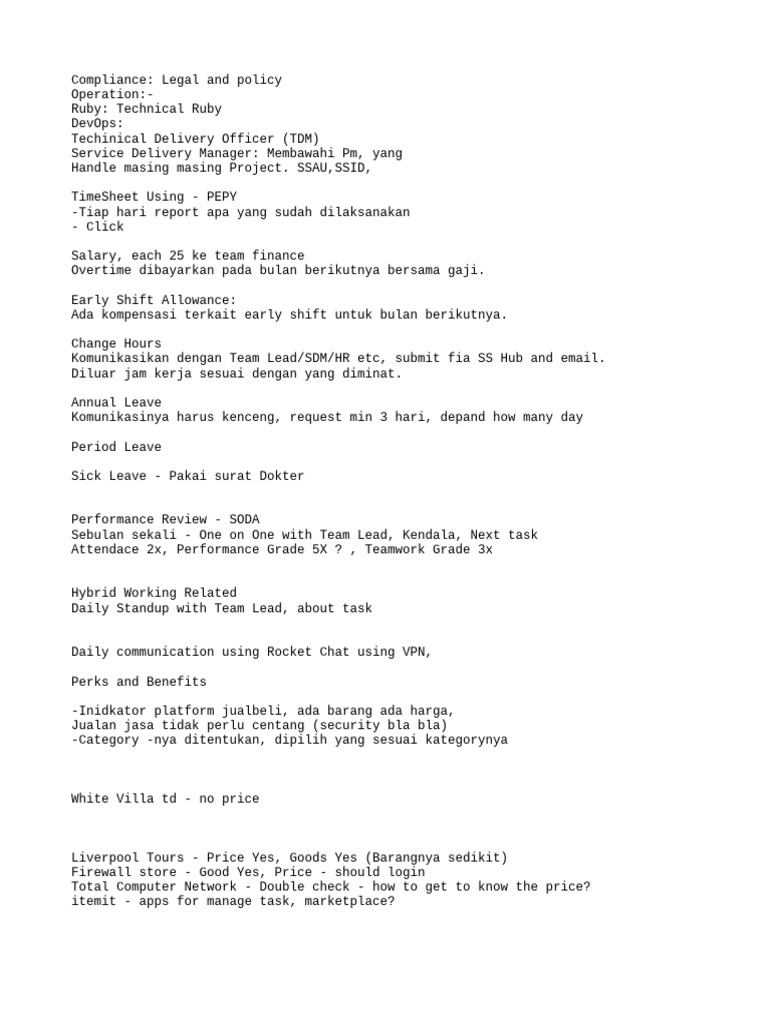 Day One Anggit | PDF