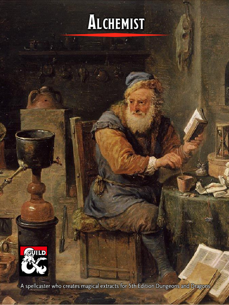 Alchemist 5e - GM Binder | PDF | Wizards Of The Coast | Dungeons & Dragons