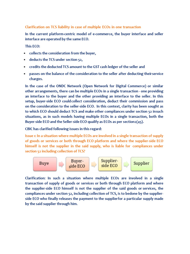 GST TDS TCS | PDF | Financial Transaction | Business