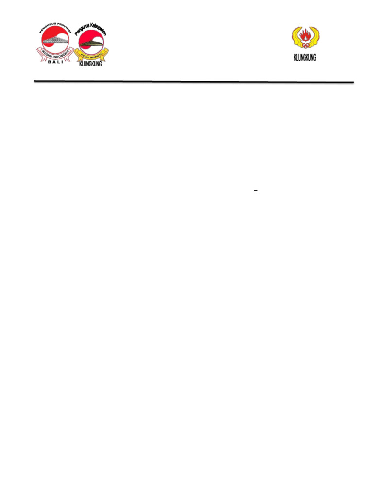 Kejuaraan Wushu Provinsi Bali 2024 | PDF