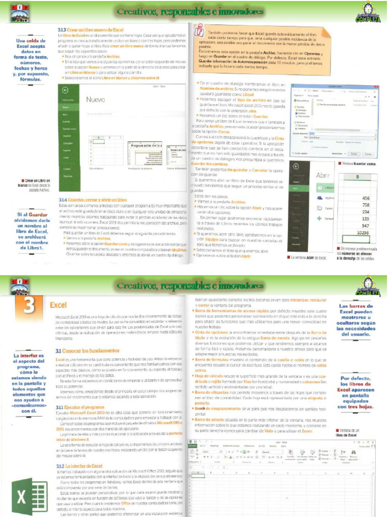 Instructivo Excel | PDF