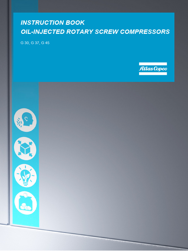 Instruction Book Oil-Injected Rotary Screw Compressors | PDF | Valve ...