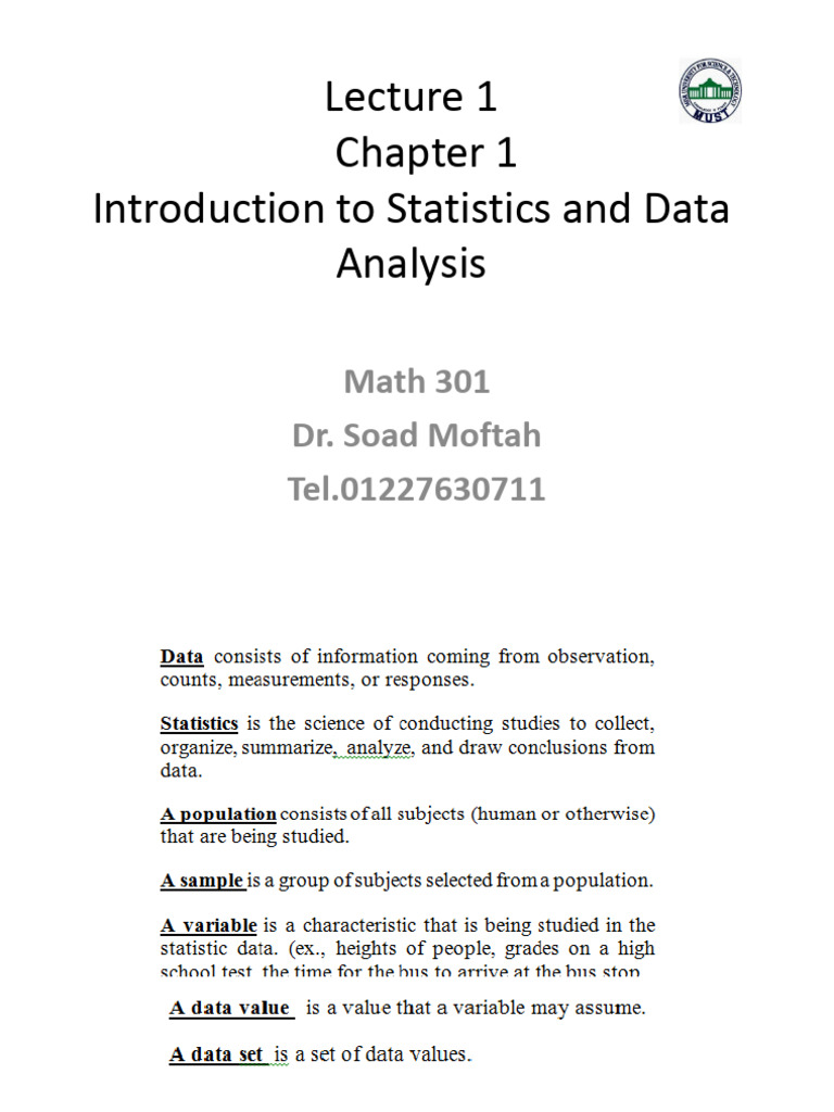 lecture 1 | PDF