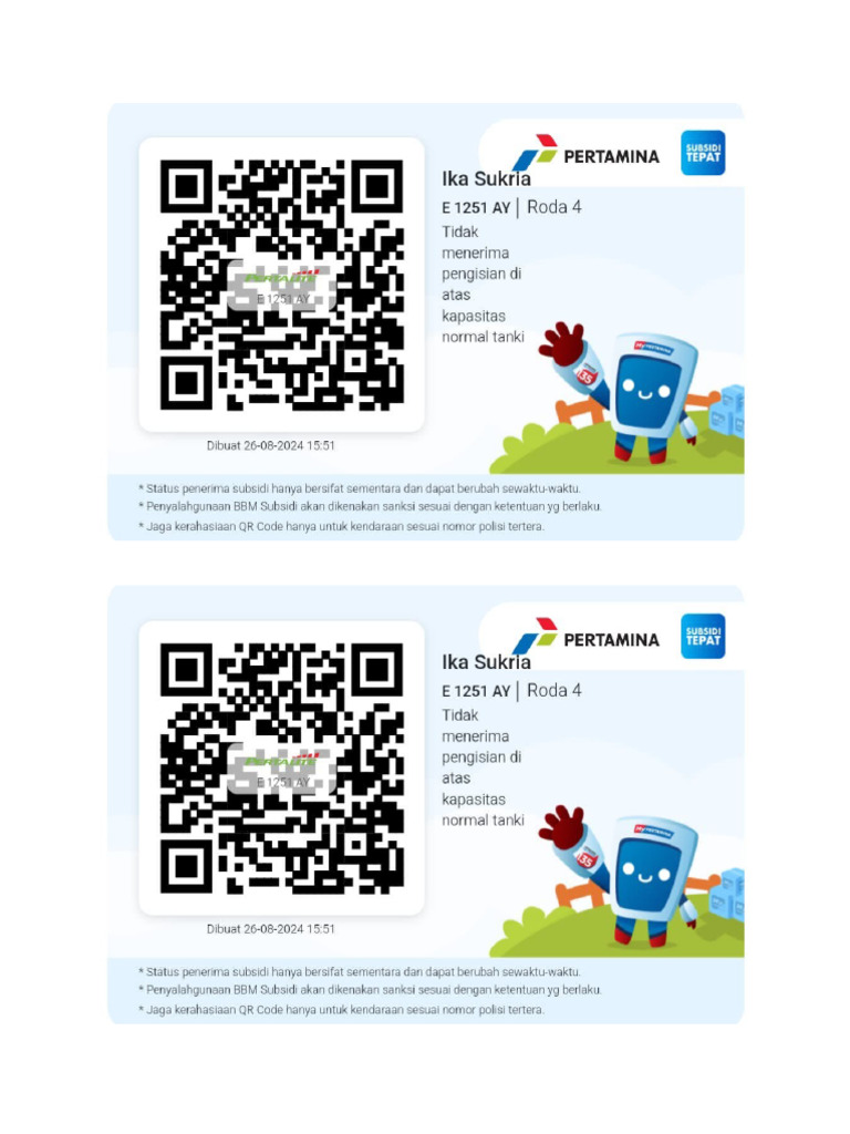 Barcode Subsidi Tepat | PDF