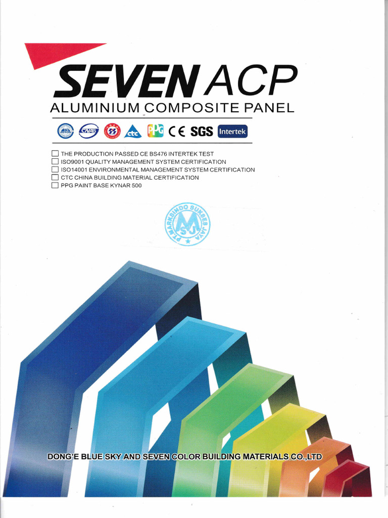 Seven ACP Indonesia Color Catalog | PDF | Color