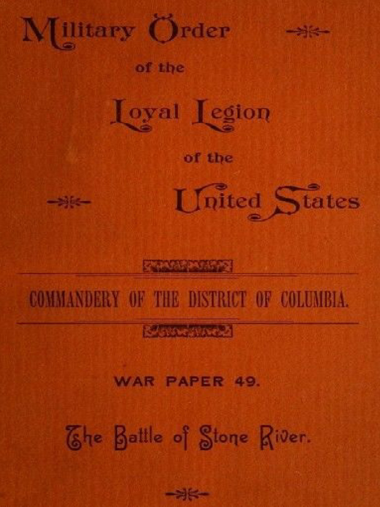 The Battle of Stone River Overview | PDF | Public Domain | Project ...
