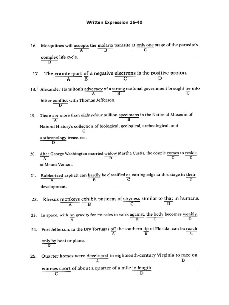 Written Expression | PDF