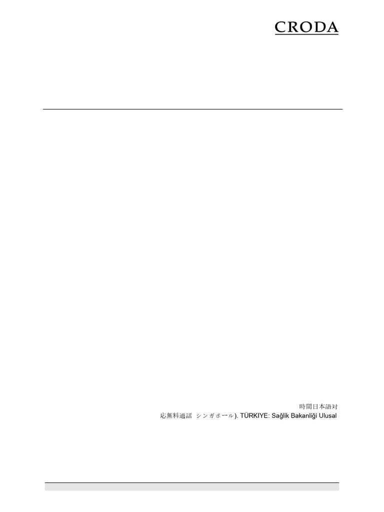 CRODAMOL AB PHARMA-LQ - (BR) - Spanish | PDF | Toxicología | Toxicidad