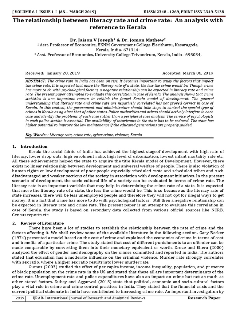 ijrar_issue_20543147 | PDF | Crimes | Crime & Violence