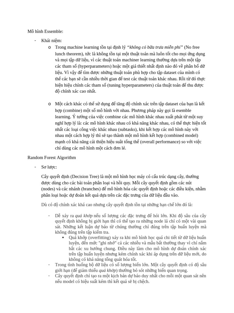 Random Forest | PDF
