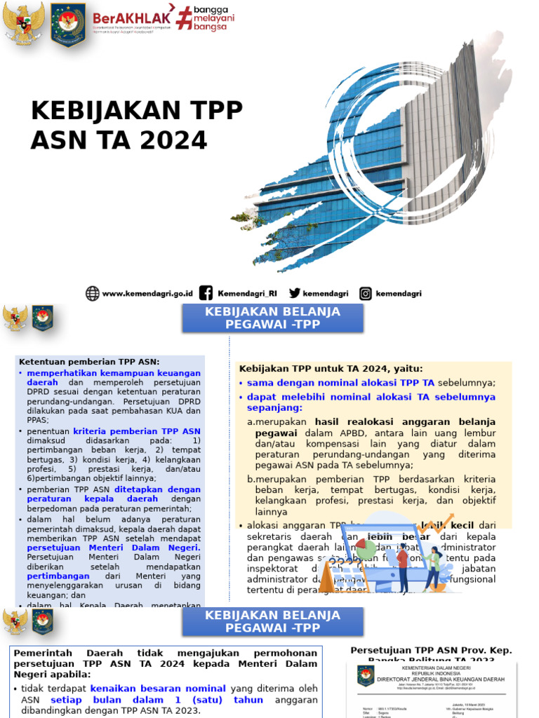 Kebijakan TPP ASN 2024 | PDF
