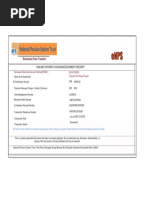 NPS Initial Contribution Receipt | PDF