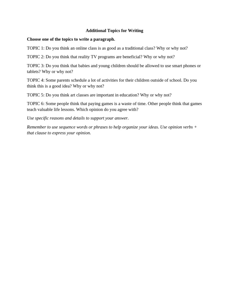 Moodle Writing Task 3 | PDF