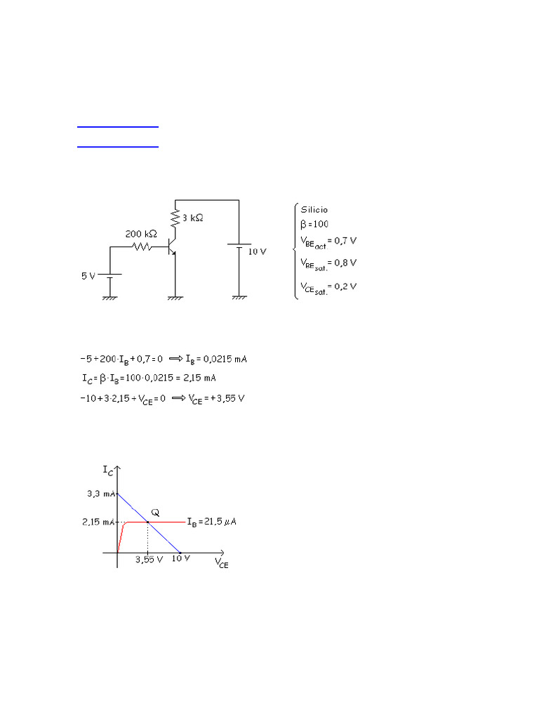 Problemas de Cálculo de Recta de Carga | PDF