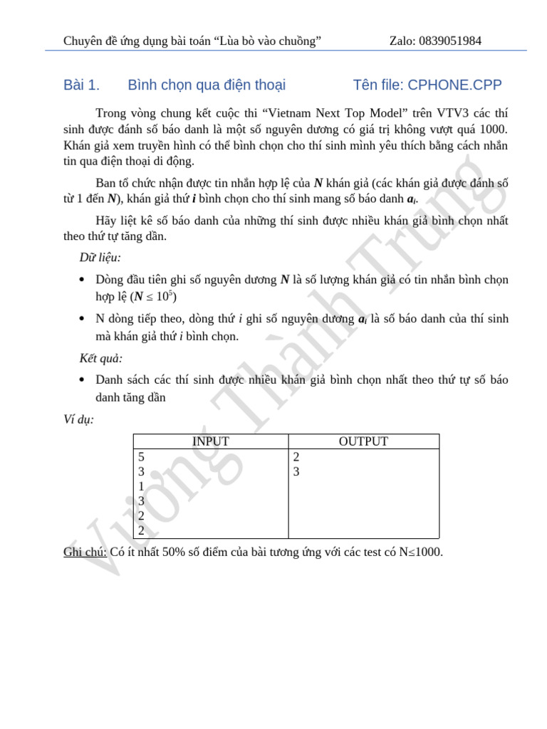 Lua Bo Vao Chuong | PDF