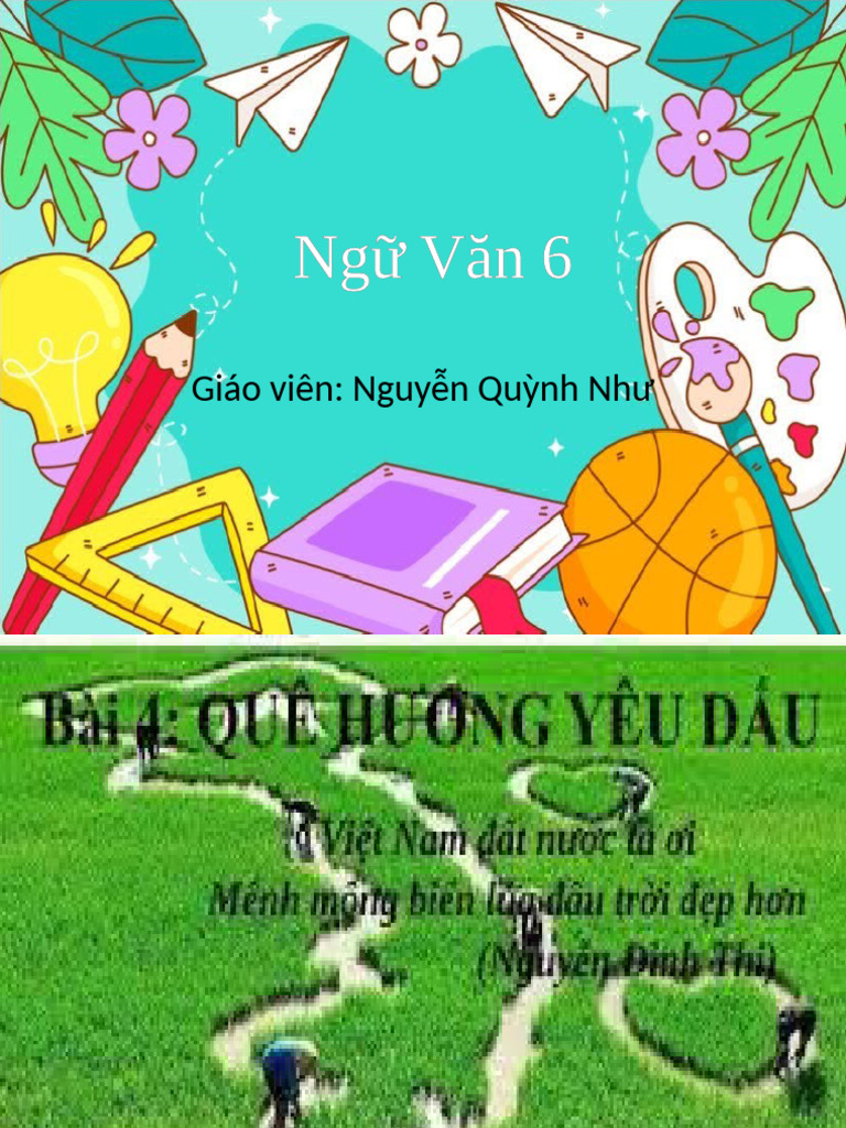Bai 4 Que Huong Yeu Dau Doc Chum CA Dao Ve Que Huong Dat Nuoc | PDF