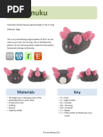 Metapod Amigurumi Pattern 1-1 | PDF | Crochet | Yarn