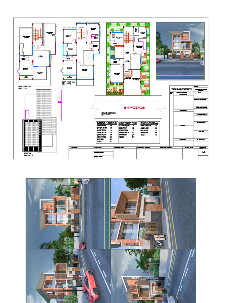 DOPLEX BUILDING DRAWING | PDF