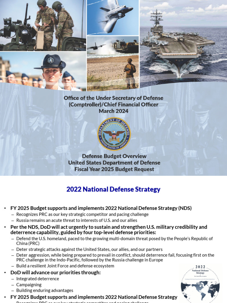FY2025 Budget Request | PDF | Missile Defense | United States ...