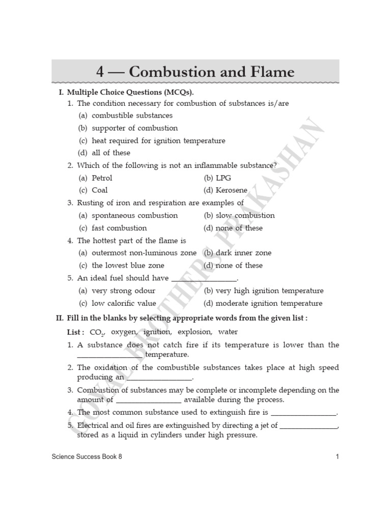 Combustion and flames | PDF | Combustion | Fires