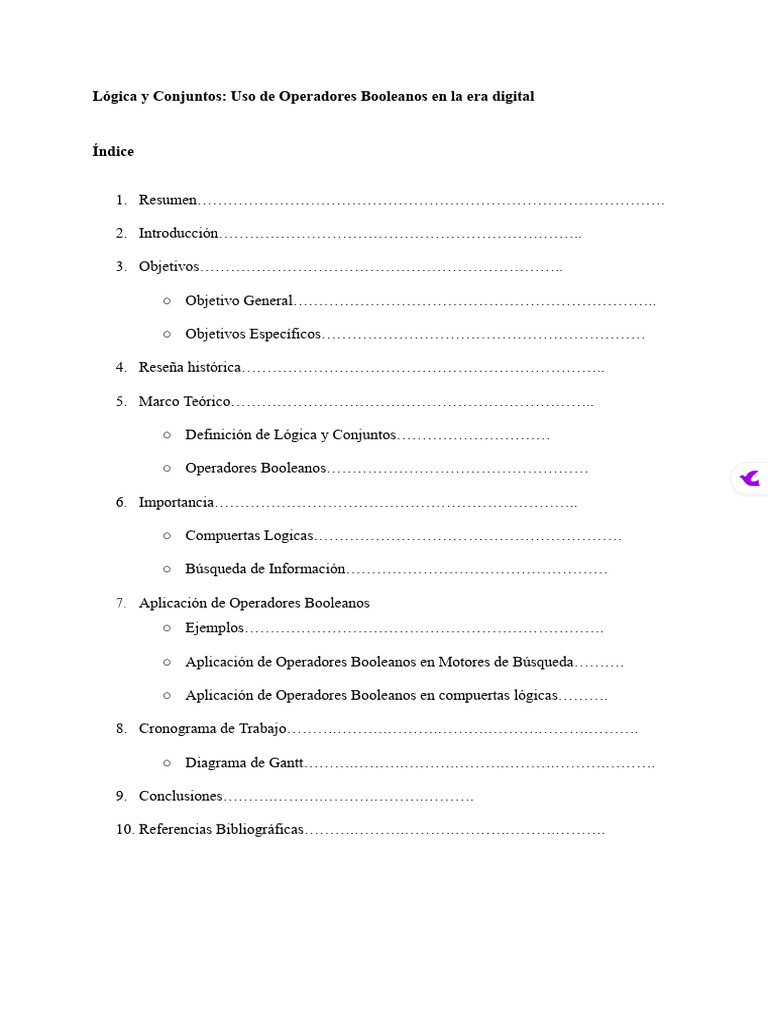Operadores Booleanos en la Lógica Digital | PDF | Álgebra de Boole | Enseñanza de matemática
