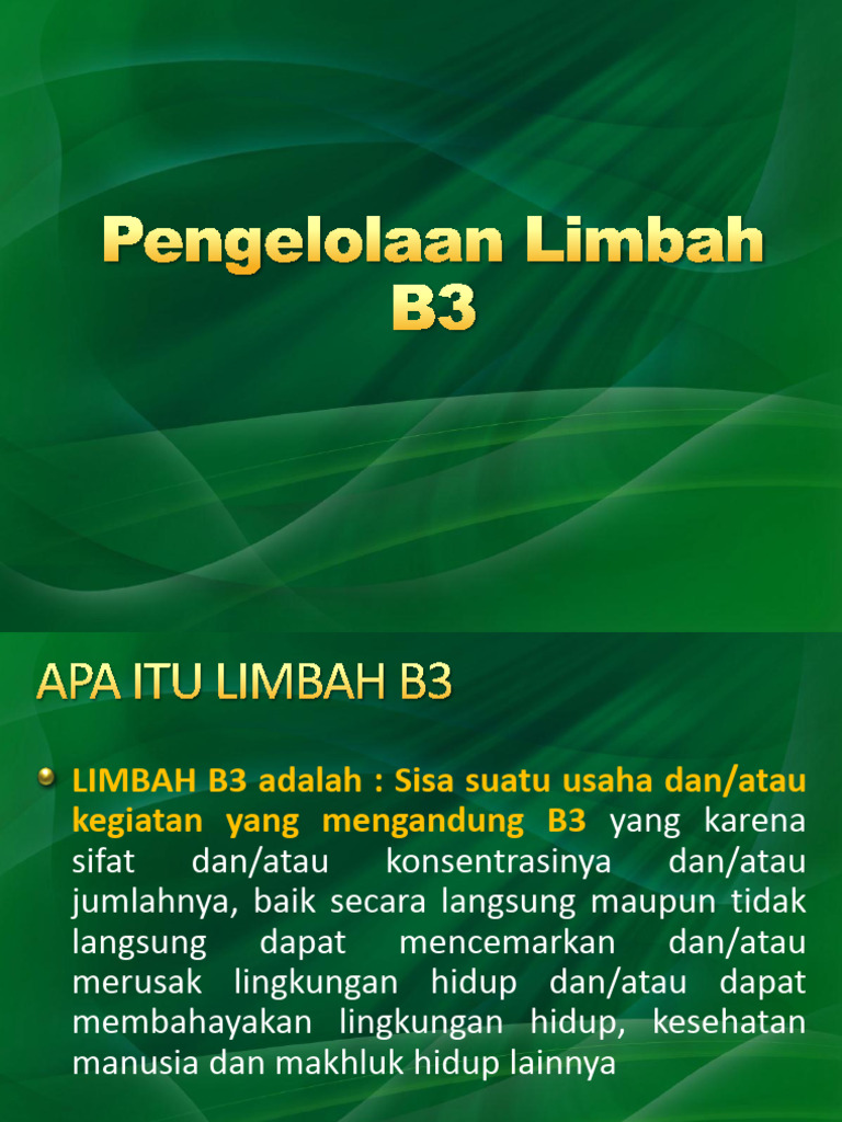 7.limbah B3 | PDF