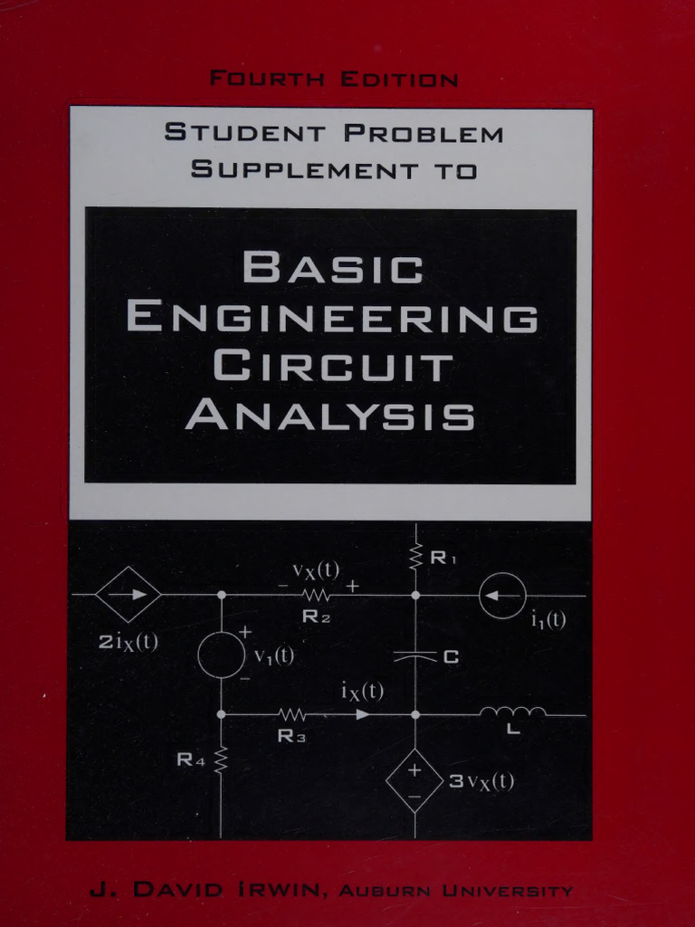 basic engineering circuit analysis -- J_ David Irwin -- 4th ed, New York, Toronto, ©1993 ...