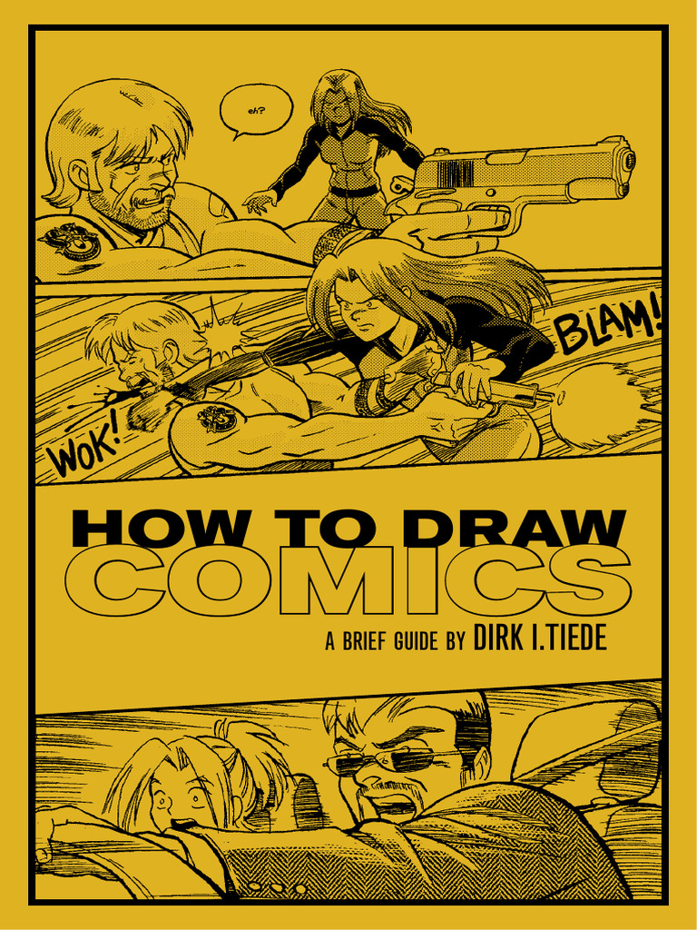 Guide to Drawing Comics by Dirk Tiede | PDF | Pen
