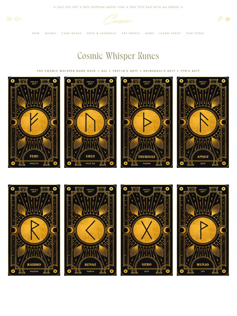 Cosmic Whisper Runes - Cocorrina | PDF