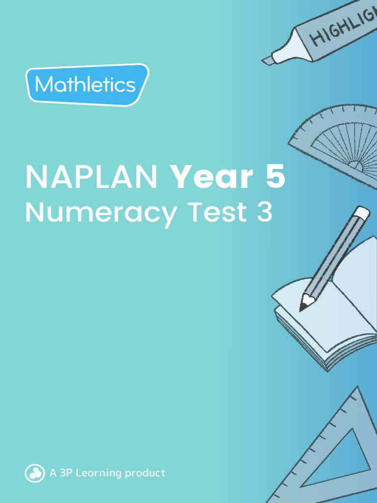 NAPLAN Yr 5 Numeracy Test-3 | PDF