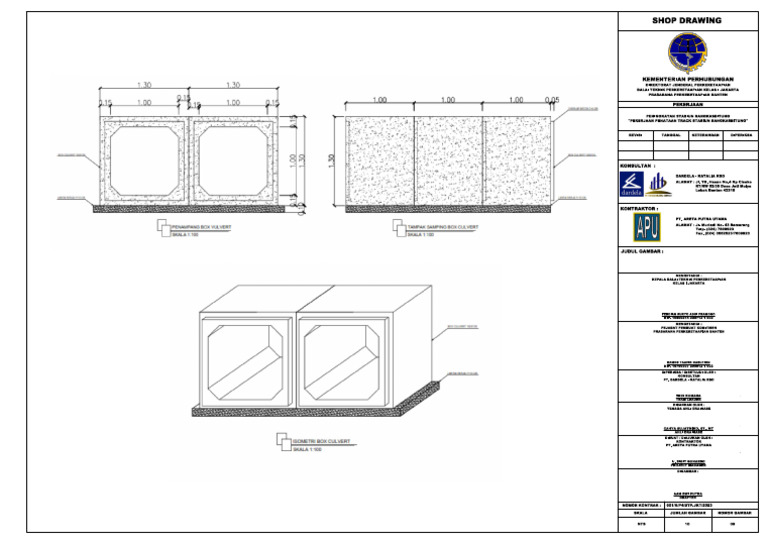 2.Tipikal Struktur U-Ditch & Cross-Model | PDF