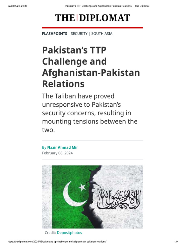 Afghanistan and TTP | PDF