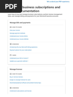 Manage Microsoft 365 Recurring Billing | PDF | Subscription Business ...