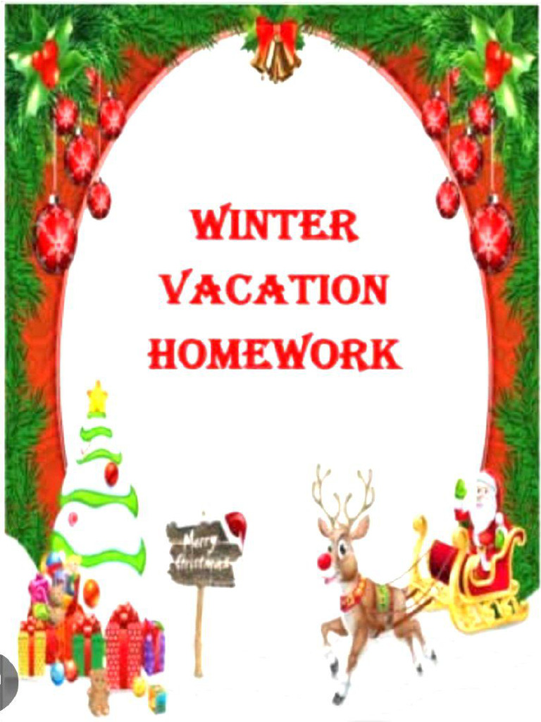holiday homework | PDF