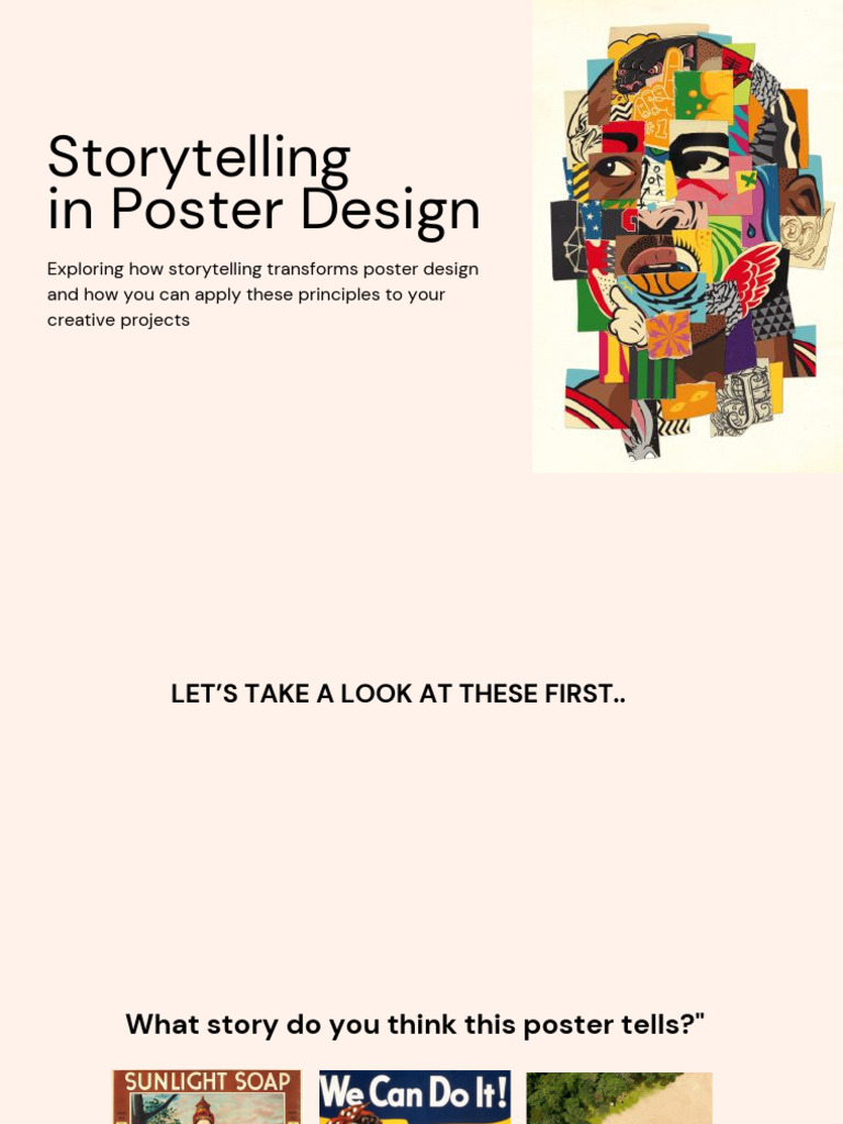 Storytelling in Poster Design | PDF | Page Layout | Hierarchy