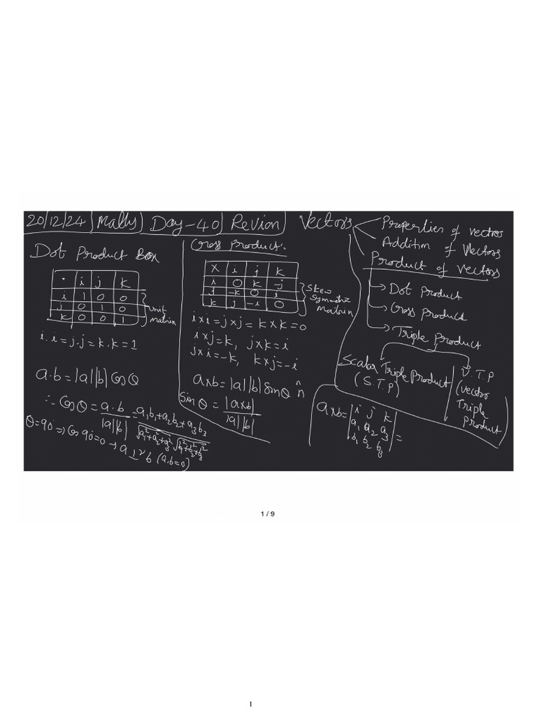 Math D-40 Rev Vectors | PDF