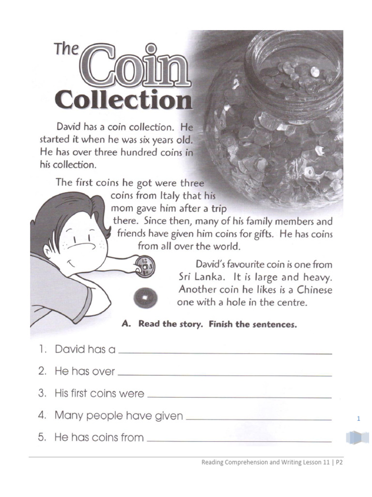 11. P2 Canadian (the Coin Collection, Verbs, Imperative) | PDF