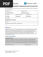 BTEC Learner Submission Form | PDF | Computers