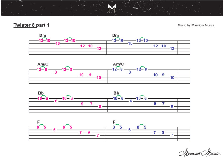 Twister Music Sheet by Mauricio Murua | PDF