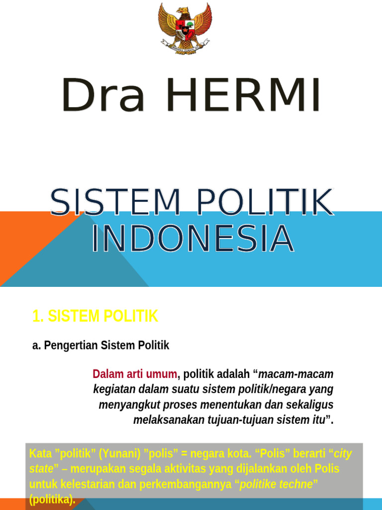 Infra Dan Supra Struktur Politik | PDF