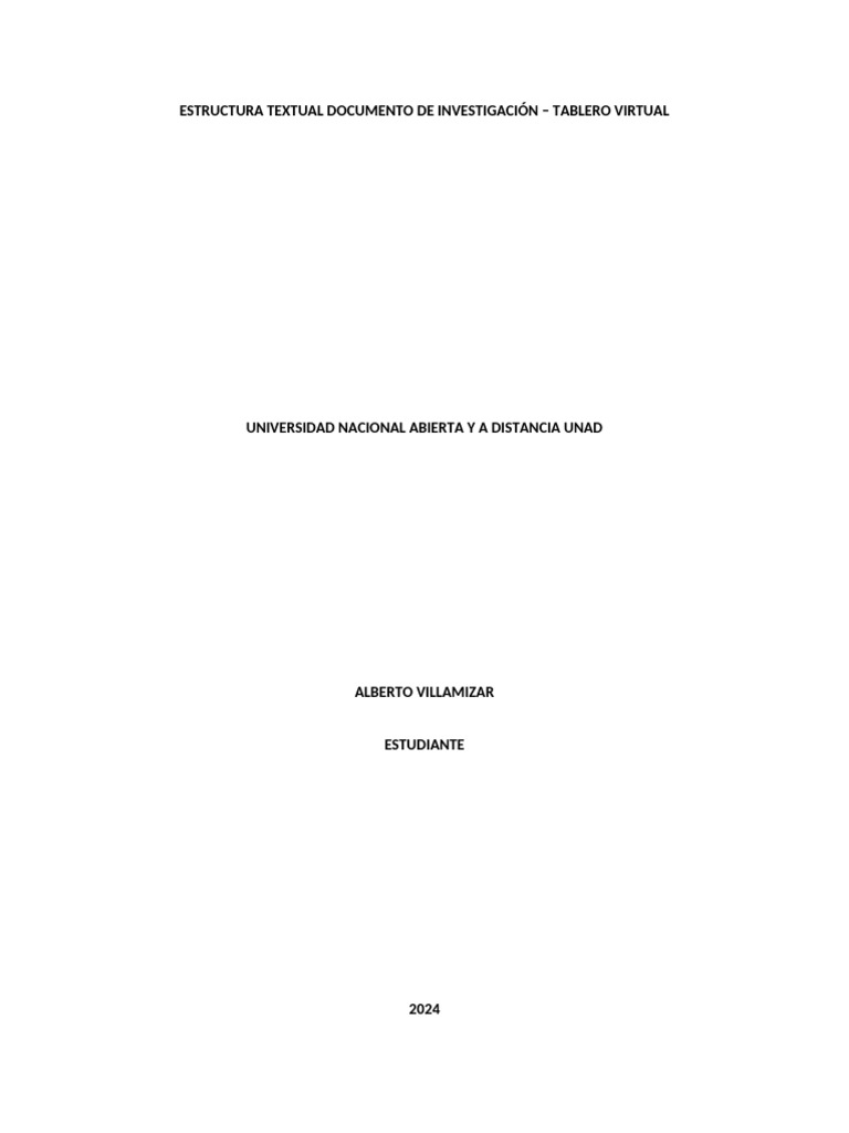 Tablero Virtual Documento de Investigacion | PDF | Teoría | Marco conceptual