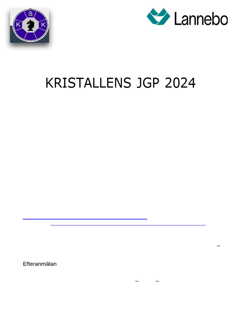 Kristallen JGP | PDF