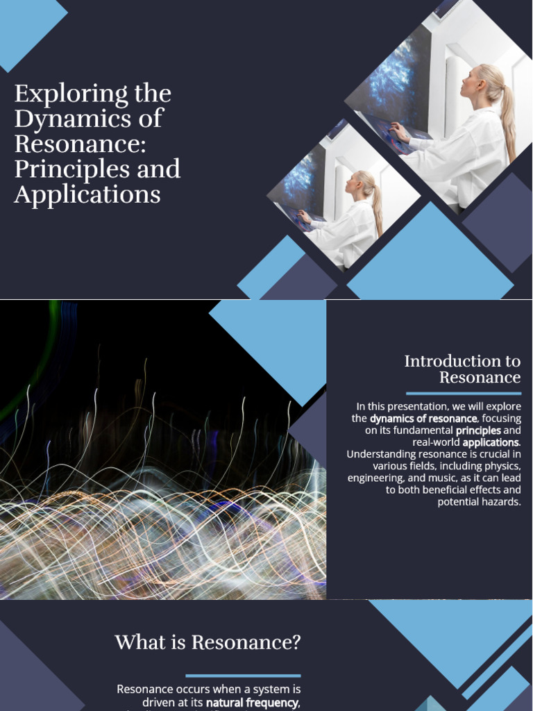 Slidesgo Exploring The Dynamics of Resonance Principles and ...