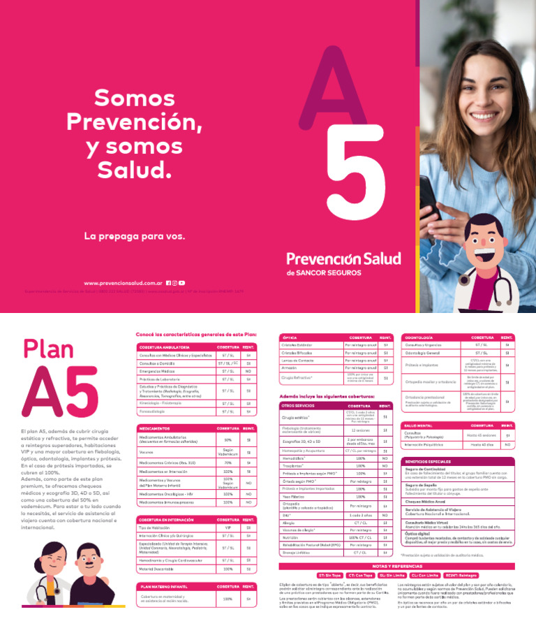 Plan A5. | PDF | Ciencias de la Salud | Especialidades Medicas