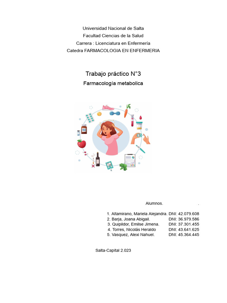Fármaco tp3 | PDF