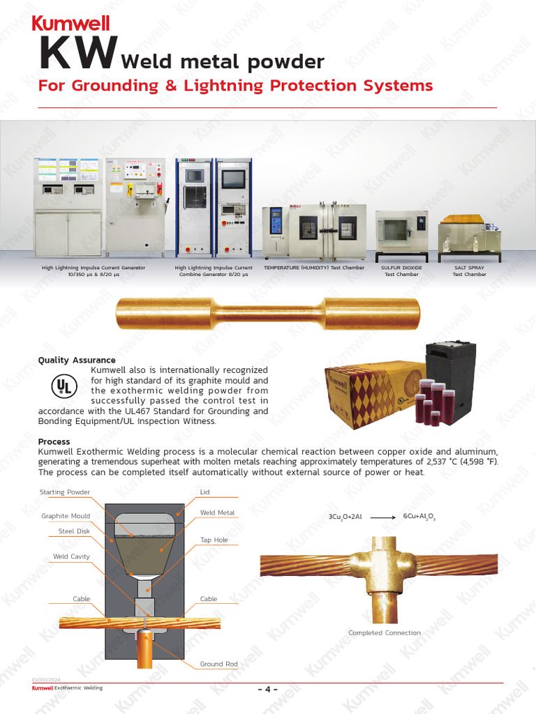 VTECH - Catalogue Kumwell - Weld Medal Powder | PDF | Welding | Construction