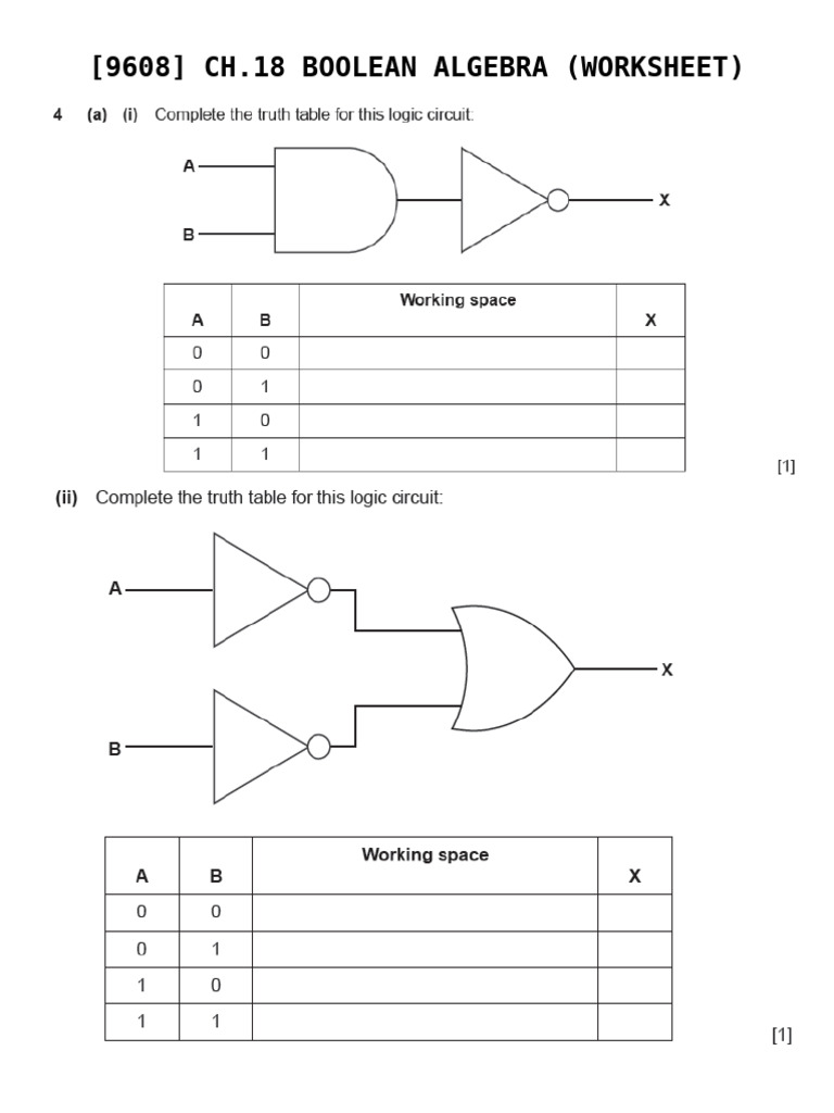 CH.18 Worksheet (QS) | PDF