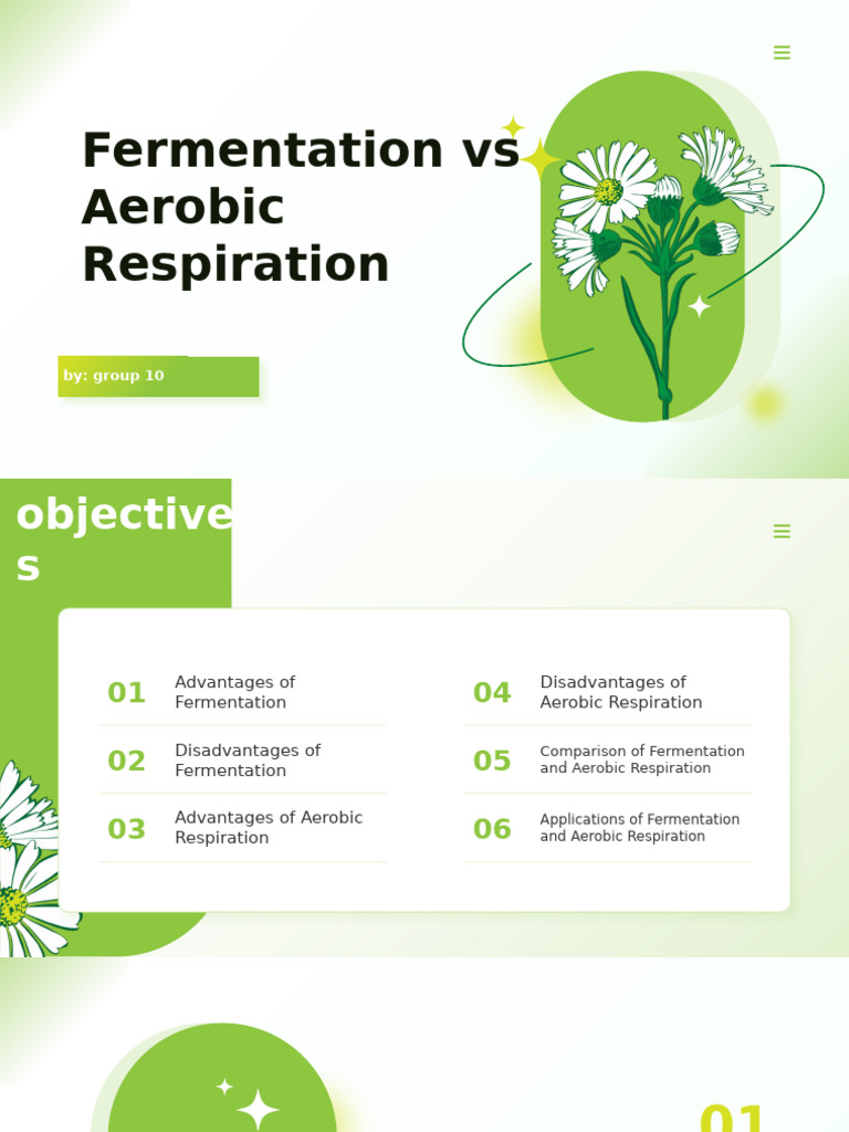 Fermentation vs Aerobic Respiration | PDF | Cellular Respiration ...