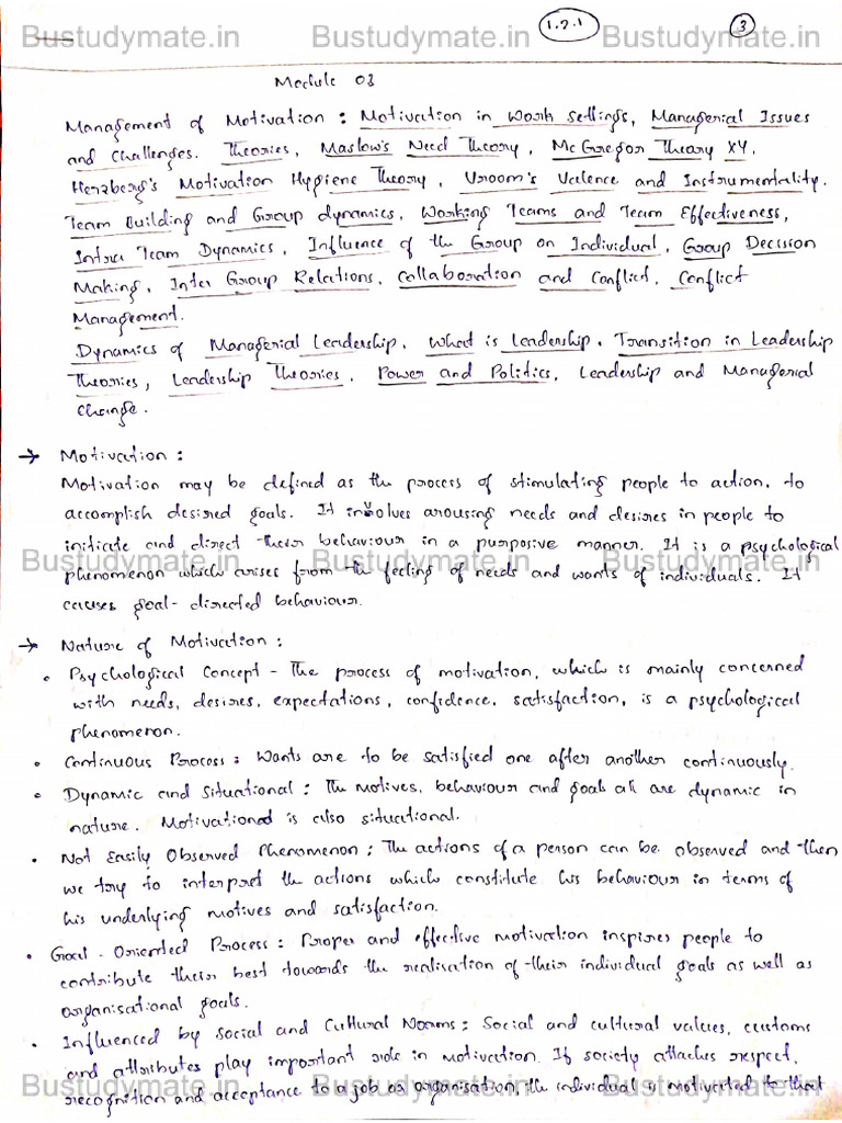 OB MODULE 3 Bustudyamte | PDF